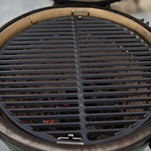 Dracarys 15" Cast Iron Grate Grids Sear Grate Fire Pit, Round Cooking Grate Big Green Egg Accessories Fit for Medium Big Green Egg Grill Dome Char-Griller or Same Size Charcoal Grill(Medium - 15")