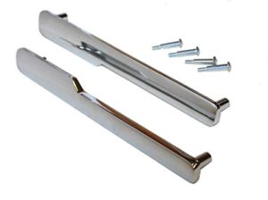 weber 70327 set of 2 door handles w/hardware for some summit grills.