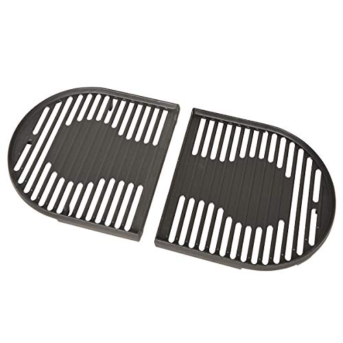 Stanbroil Cast Iron Grill Cooking Grates Replacement Parts for Coleman Roadtrip Swaptop Grills LX LXE LXX, 2 Pack