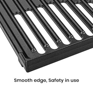 Stanbroil Cast Iron Grill Cooking Grates Replacement Parts for Coleman Roadtrip Swaptop Grills LX LXE LXX, 2 Pack