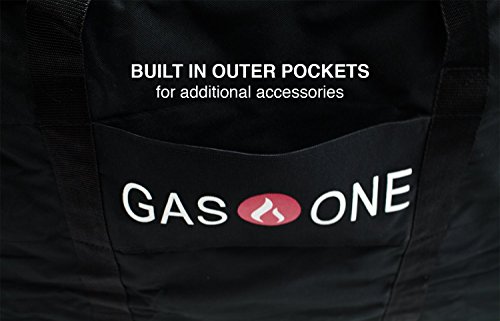 GasOne New Propane Stove Burner Universal Carry Bag for Double Burner Cooker Grills Heavy Duty, 50460