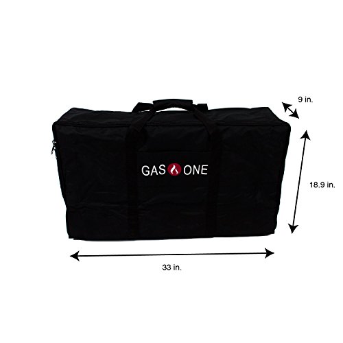 GasOne New Propane Stove Burner Universal Carry Bag for Double Burner Cooker Grills Heavy Duty, 50460