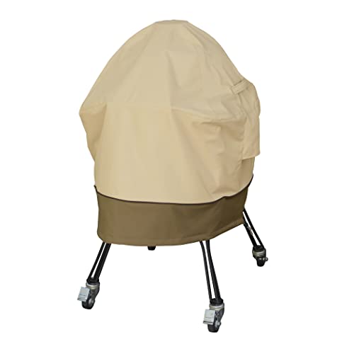 Classic Accessories Veranda Water-Resistant 22 Inch Kamado Ceramic BBQ Grill Cover