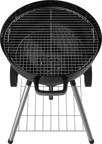 Nexgrill Premium Charcoal Grill, 22" Heavy Duty Charcoal Kettle Grill, Outdoor Cooking, Camping Patio, Backyard, Tailgating, Black (22 Inches Original)