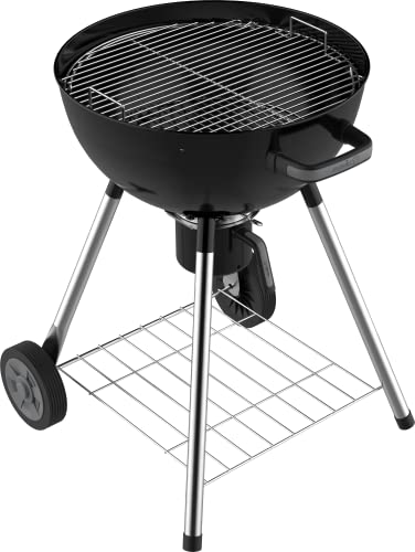 Nexgrill Premium Charcoal Grill, 22" Heavy Duty Charcoal Kettle Grill, Outdoor Cooking, Camping Patio, Backyard, Tailgating, Black (22 Inches Original)