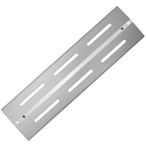 Folocy 15 1/16" Stainless Steel Grill Heat Plates Shield Tent BBQ Gas Grill Replacement Parts for Grill Chef PAT502, Kenmore P01705009E, P01708034E, P02008010A, P02008029A Models