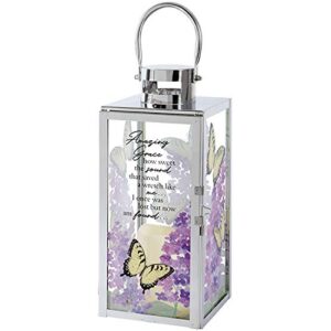 carson 57472 amazing grace chrome art lantern, 12-inch high