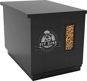 pit boss 76950 pellet grill hopper extension, black