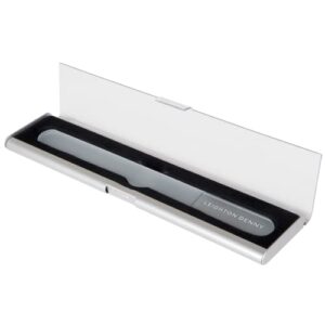 leighton denny crystal nail file in aluminium case - large