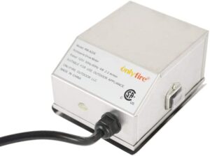 onlyfire universal grill electric replacement stainless steel rotisserie motor 110 volt on/off switch- 50 lb. load,