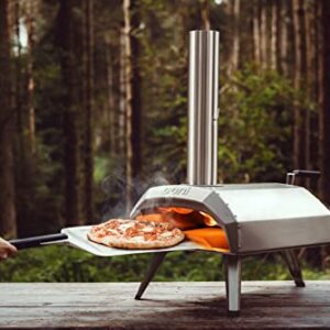 Ooni Karu 12 Multi-Fuel Outdoor Pizza Oven + Ooni 12" Perforated Pizza Peel + Ooni Karu 12 Carry Cover Bundle - Ideal for Any Outdoor Kitchen