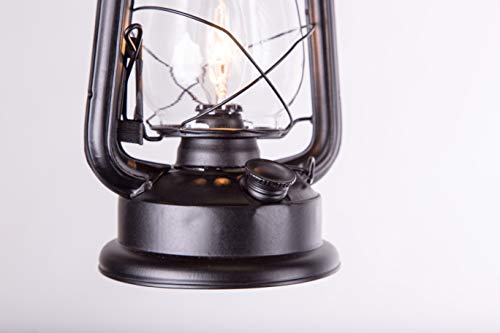 Rustic Lantern Wall Mounted Set - Large Black