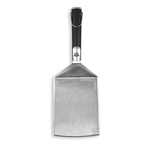 Pit Boss Grills Soft Touch Big Head Spatula, Black/Silver large