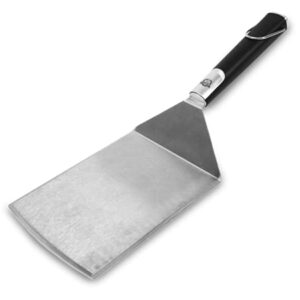 Pit Boss Grills Soft Touch Big Head Spatula, Black/Silver large