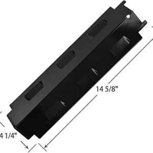 Htanch PN8531 (5-Pack) SA5491(5-Pack) 14 5/8" Heat Plate and Burner,Carryover Tubes Replacement for Charbroil 463440109, 463230515, 463230514, 463230513, 463230512, 463230511, 463230510, 463226514