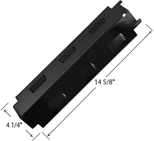 Htanch PN8531 (5-Pack) SA5491(5-Pack) 14 5/8" Heat Plate and Burner,Carryover Tubes Replacement for Charbroil 463440109, 463230515, 463230514, 463230513, 463230512, 463230511, 463230510, 463226514