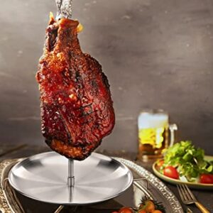 PIQUEBAR Vertical Skewer Brazilian Barbecue Al Pastor Skewer Stand for Roasting Meat Steak Whole Chicken Sausage