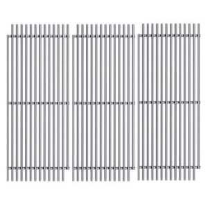 Votenli S5480A (3-Pack) 20 1/2" Stainless Steel Cooking Grid Grates Replacement for DCS 24, 36, 36 Series 36ABQ 36ABQAR 36ABQR 36BQ 36BQAR 36BQR 36DBQ 36DBQAR 36DBQR 36EBQAR,48DBQAR 48DBQR Grill