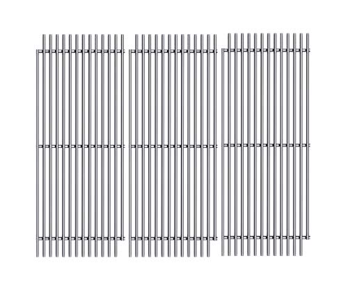 Votenli S5480A (3-Pack) 20 1/2" Stainless Steel Cooking Grid Grates Replacement for DCS 24, 36, 36 Series 36ABQ 36ABQAR 36ABQR 36BQ 36BQAR 36BQR 36DBQ 36DBQAR 36DBQR 36EBQAR,48DBQAR 48DBQR Grill