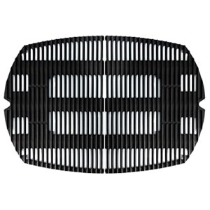 7645 grate replacement parts for weber q200 q220 q2000 q2400 series grill 396000 396002 53060001 54060001 566002 accessories 2pcs 65811 cast iron cooking grid