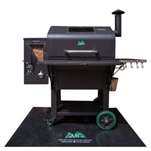 pellethead green mountain grills bbq floor mat protector gmg-4111