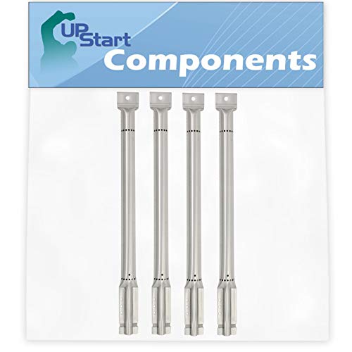 UpStart Components 4-Pack BBQ Gas Grill Tube Burner Replacement Parts for Nexgrill 720-0665 - Compatible Barbeque Stainless Steel Pipe Burners