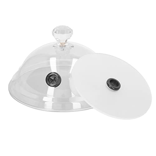 Tefola Smoking Dome Lid, Smoking Dome Cover Acrylic Transparent Molecular Cuisine Kitchen Tool with Smoking Lid for Cocktail Dessert