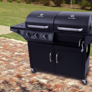 Char-Broil Deluxe 1010 3-Burner Liquid Propane and Charcoal Combo Grill