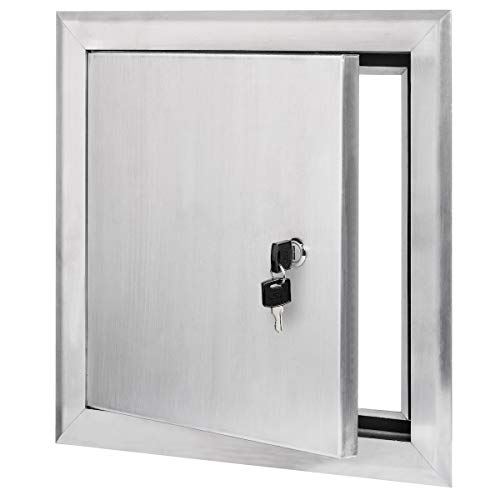 Premier 2400 Series Aluminum Universal Access Door 12 x 12 (Keyed Cylinder Latch)