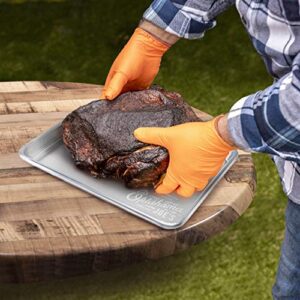 Oklahoma Joe's 7746212P06 13" x 9" Aluminum BBQ Serving Tray, Gray