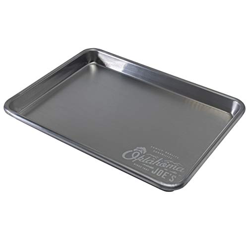 Oklahoma Joe's 7746212P06 13" x 9" Aluminum BBQ Serving Tray, Gray