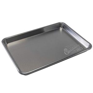 Oklahoma Joe's 7746212P06 13" x 9" Aluminum BBQ Serving Tray, Gray