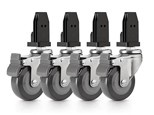 Napoleon Heavy Duty Swivel Castors Upgrade Kit for Prestige PRO 500 (S82004)