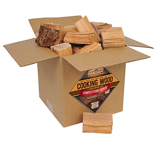 Smoak Firewood’s Cooking Wood Chunks (Competition Grade) USDA Certified for Smoking, Grilling or Barbequing (Pecan 25-30lbs 1728 Cubic in.)