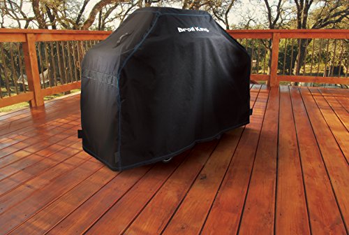 Broil King 68491 Heavy-Duty PVC Polyester Grill Cover,Black 63-Inches