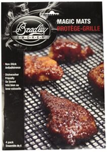 bradley smokers btnsmat4 4009920 non-stick silicone mat , black