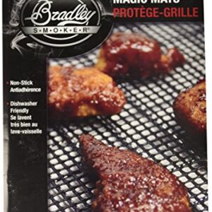 Bradley Smokers BTNSMAT4 4009920 Non-Stick Silicone Mat , Black