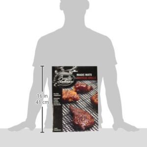 Bradley Smokers BTNSMAT4 4009920 Non-Stick Silicone Mat , Black