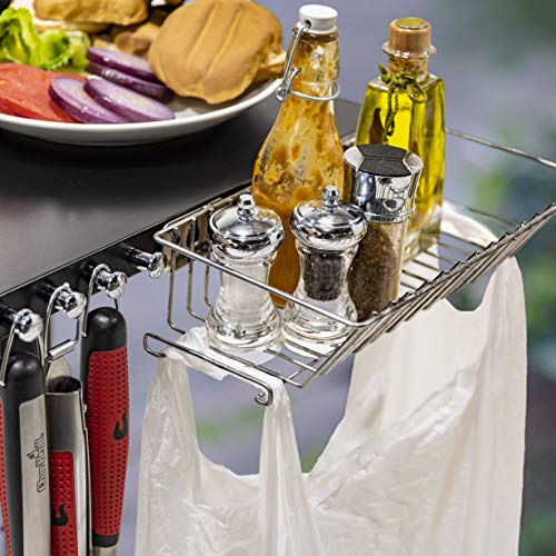 Char-Broil 2337281W06 Gear Trax Combo Kit, Stainless Steel