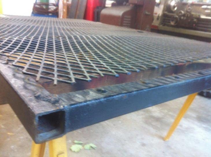 SOSCo Metals 3/4" #9 x 24" x 24" Expanded Metal - Flattened, Great for Grills and Smokers