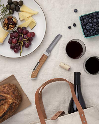 W&P Picnic Knife | 7 inch | Premium Steel, Wine & Bottle Opener, Multi-Purpose Blade, Home Tools