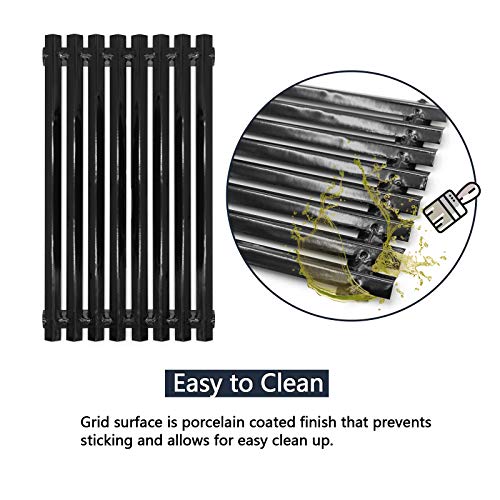 Hongso 16 3/8" Grill Grates for Dyna glo DGF510SBP, DGF510SSP, DGF510SSP-D, Uniflame GBC1059WB, GBC1059WE-C, Cooking Grid for Backyard Grill BY12-084-029-98,Other Gas Grill Models,PCA343