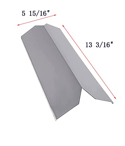 Dongftai SN083A (2-Pack) Stainless Steel Heat Plates And Burner Replacement for Kitchen Aid 720-0891B, 720-0891R, 730-0891B, 730-0891R