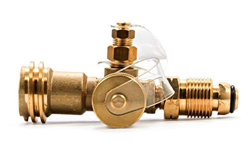 Camco 59113 Propane Brass Tee with 4 Port