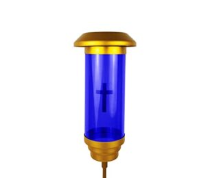 ourmemo solar memorial light,best solar light for home, garden & cemetery,solar lantern grave lantern light