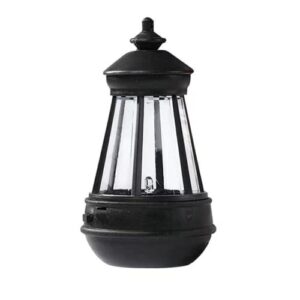 solar led powered lantern light hanging garden waterproof outdoor lamp decor (bead light)