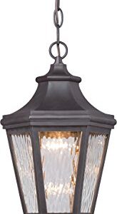 Minka Lavery Outdoor Ceiling Lighting 71824-143-L Hanford Pointe LED Pendant, Oil Rubbed Bronze