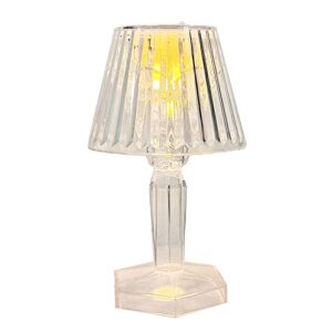 sujosa led table lamp lantern, warmer white battery operated indoor outdoor lamp for halloween christmas holiday decorative gift