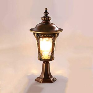 zsedp outdoor lamp wall headlights pastoral style doorpost lamp balcony lamppost headlight wall lamp standing lamp waterproof lawn lamp