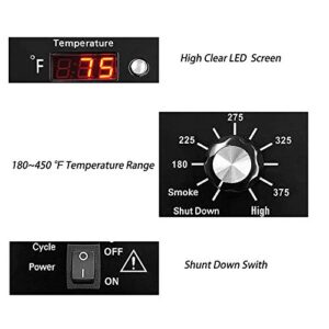 Digital Thermostat Pro Controller Compatible with Traeger Pellet Grills, Traeger Replacement Parts Upgrade Control Board Panel Temperature Thermometer, with RTD Temperature Sensor